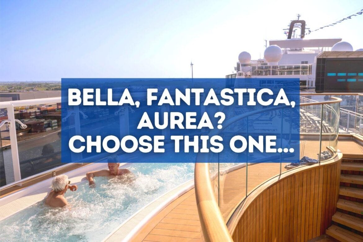 MSC Bella, Fantastica or Aurea: full comparison! (I tried them all)