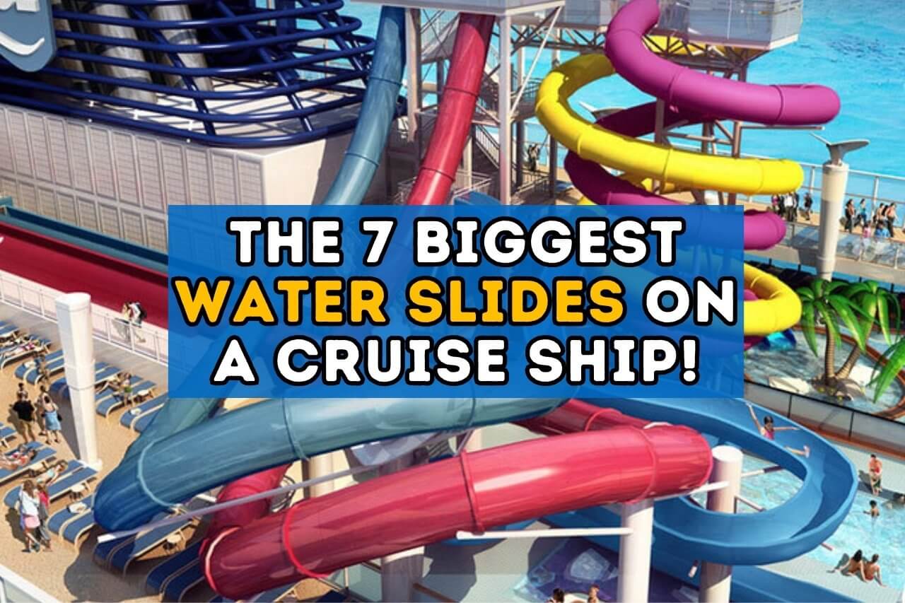The 7 Biggest Water Slides on a Cruise Ship! - Cruise with Leo