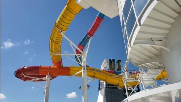 The 7 Biggest Water Slides on a Cruise Ship! - Cruise with Leo
