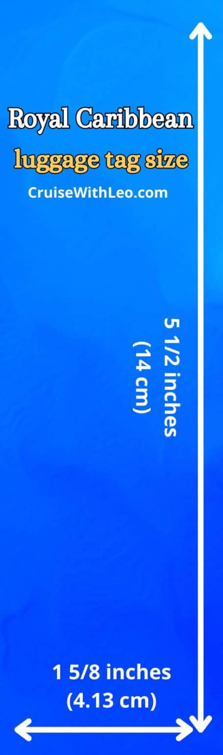Royal Caribbean Luggage Tags Full Guide (2024) - Cruise with Leo