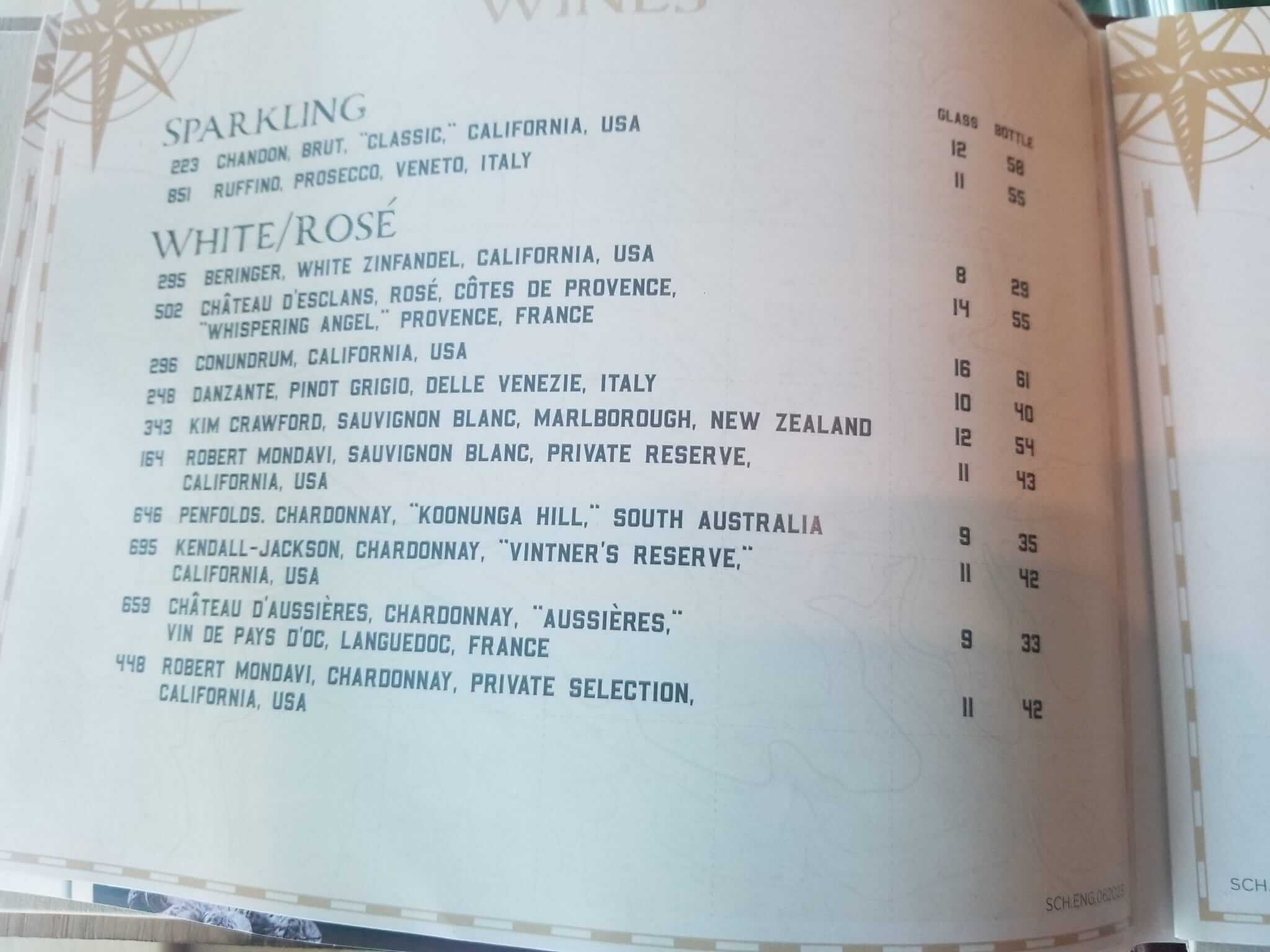 All Royal Caribbean Drink Menus with Prices (2024) - Cruise with Leo