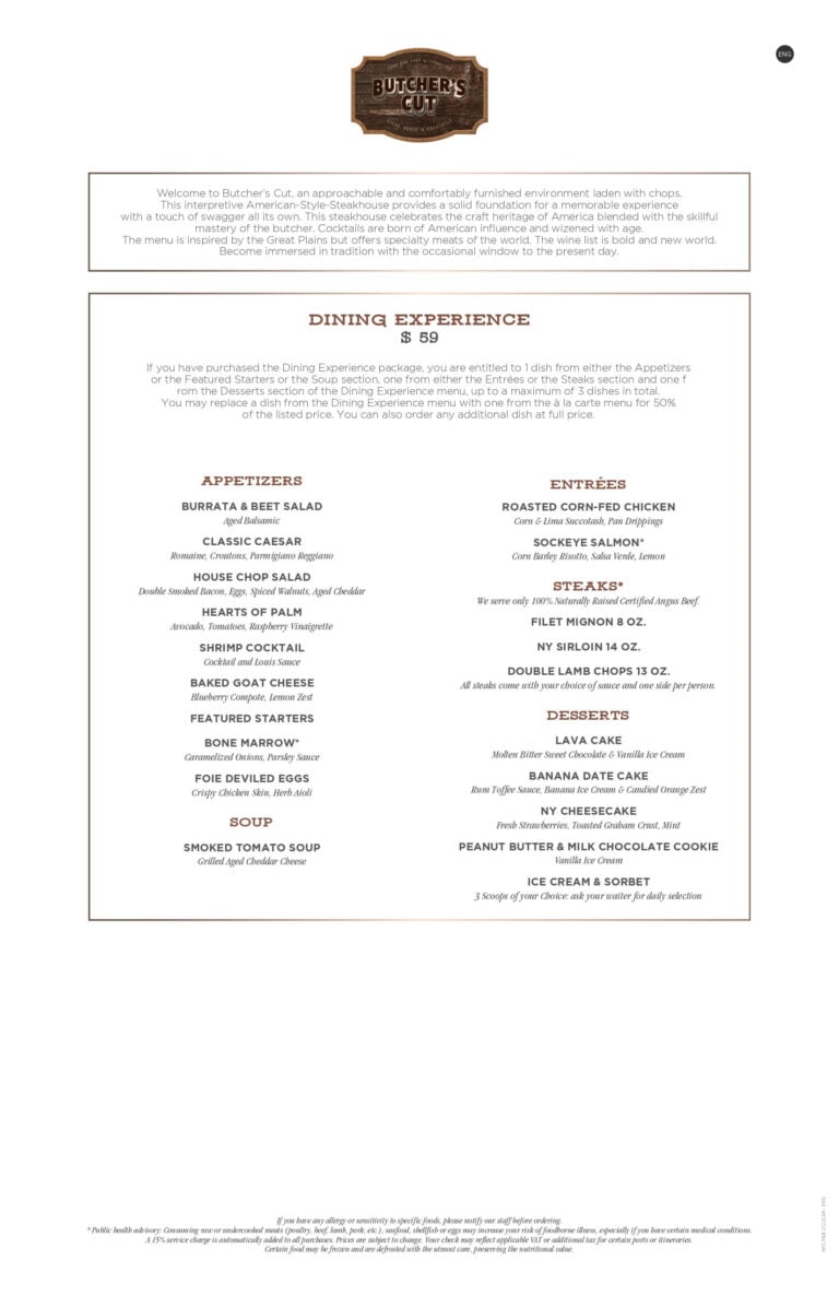 All MSC Cruises Menus: Photos and PDFs! - Cruise with Leo