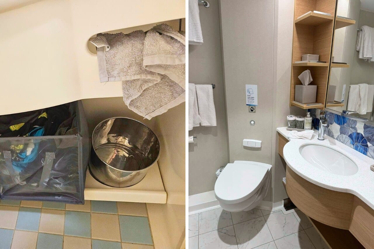 10 Bathroom Hacks for Your Cruise Ship Cabin - Maritime Hub